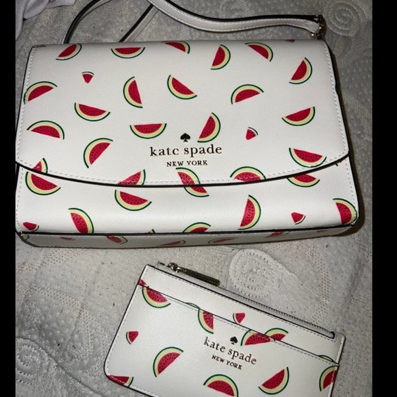 kate spade | Bags | Kate Spade Staci Carson Convertible Watermelon ...